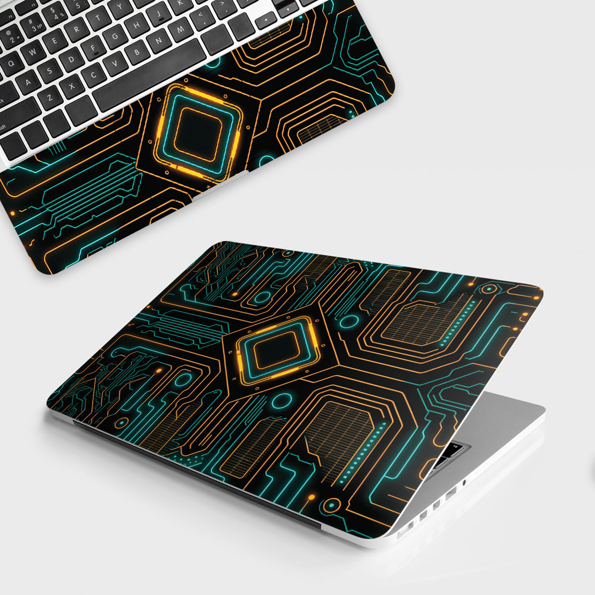 Illuminate Your Laptop with Luminous Circuit Design Laptop Skin ...