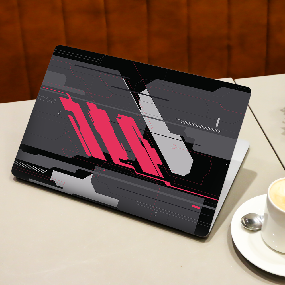Merge Eras with an Old World Cyberpunk Design Laptop Skin - Vintage ...
