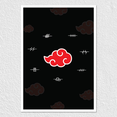 Akatsuki Logo Anime Poster - Exclusive Anime Wall Art