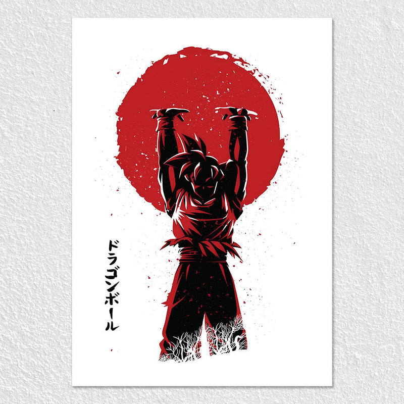 Dragon Ball Goku Anime Poster - Exclusive Anime Wall Art