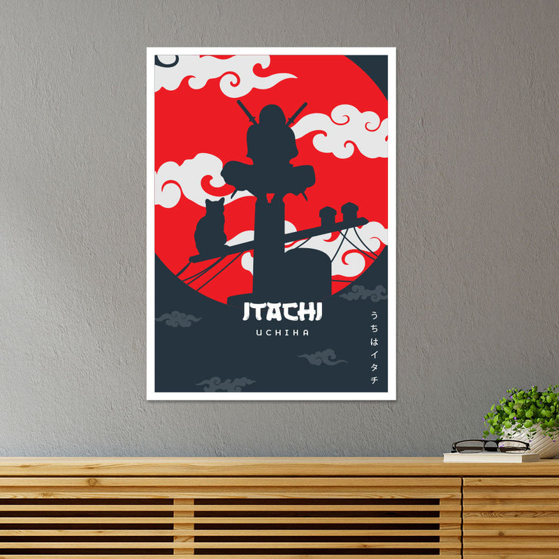 Itachi Uchiha Anime Poster - Exclusive Anime Wall Art