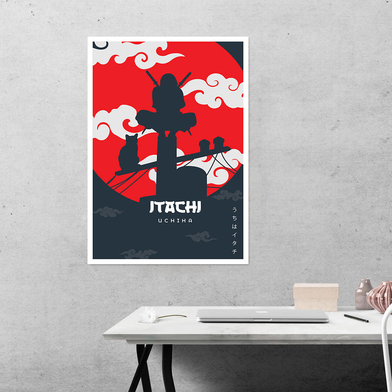 Itachi Uchiha Anime Poster - Exclusive Anime Wall Art