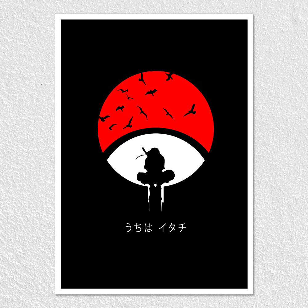 Itachi Uchiha The Clan Killer Anime Poster - Exclusive Anime Wall Art