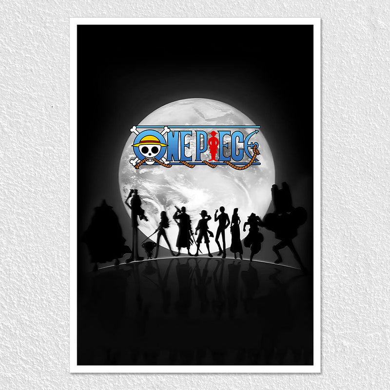 Straw Hat Pirates One Piece Anime Poster - Exclusive Anime Wall Art