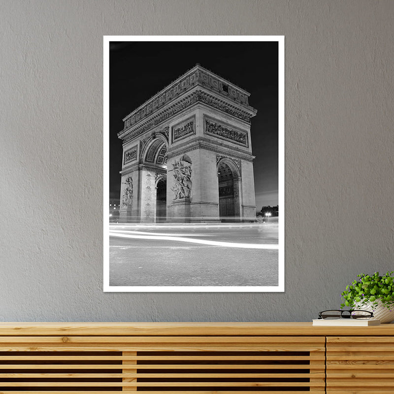 Arc De Triomphe Poster - Iconic Parisian Landmark Art for Your Walls