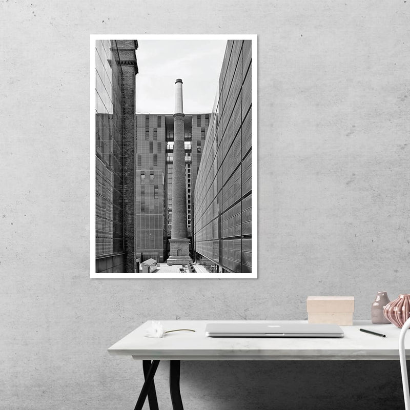Exterior of Building Poster - Architectural Elegance for Your Walls