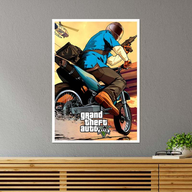 GTA 5 Biker Poster - Get Yours Now
