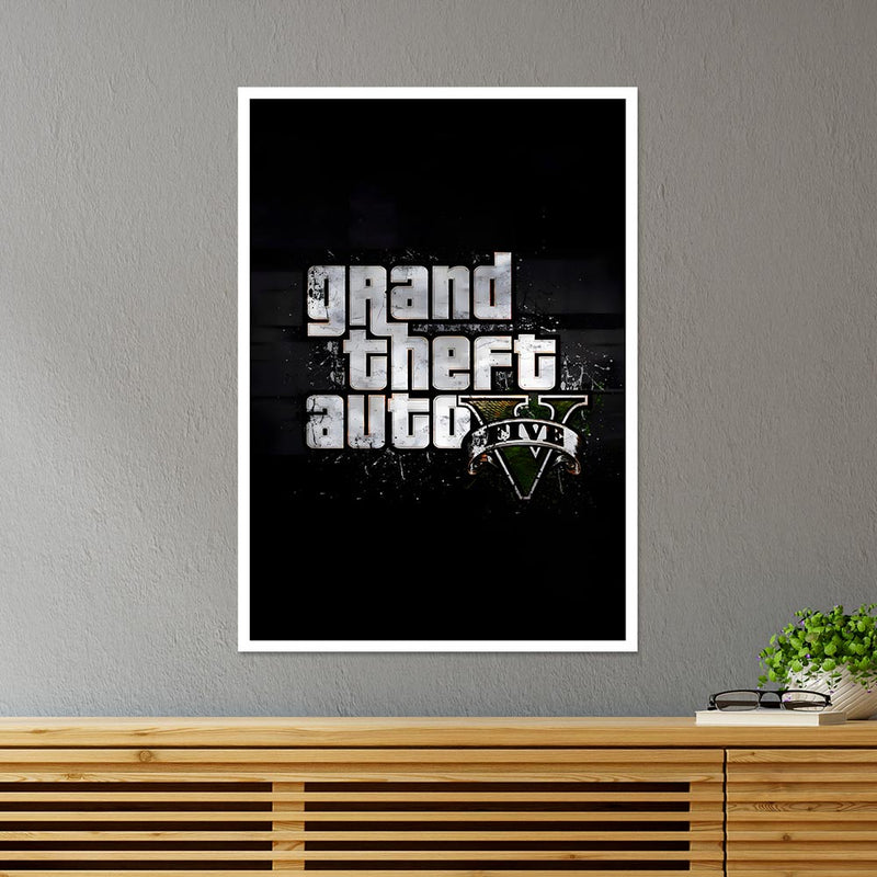 Grunge Design GTA 5 Poster - Limited Edition