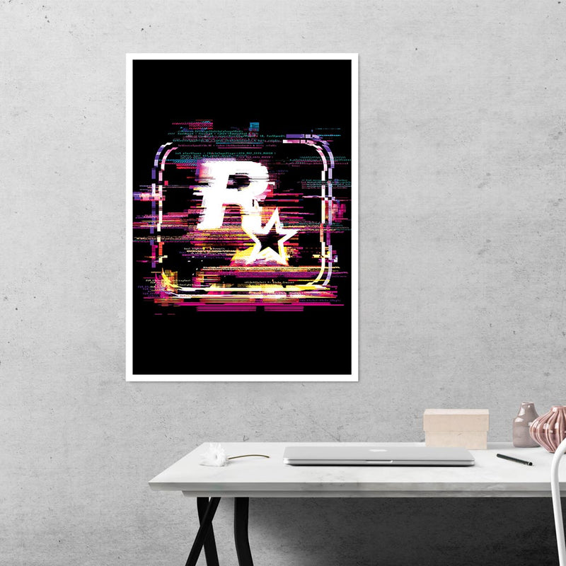 Rockstar Games Logo Poster - Official Merchandise