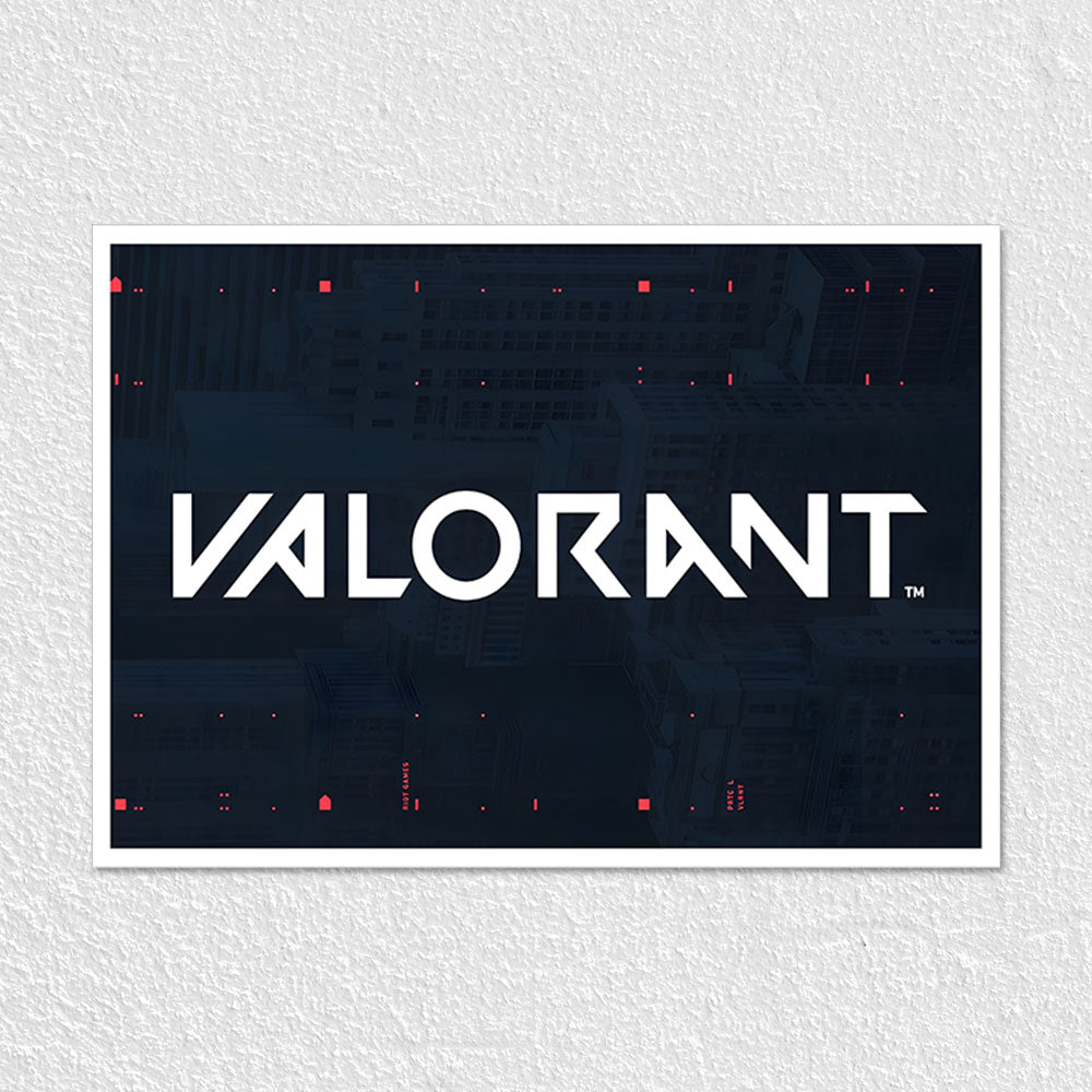 Valorant Game Poster - Order Here