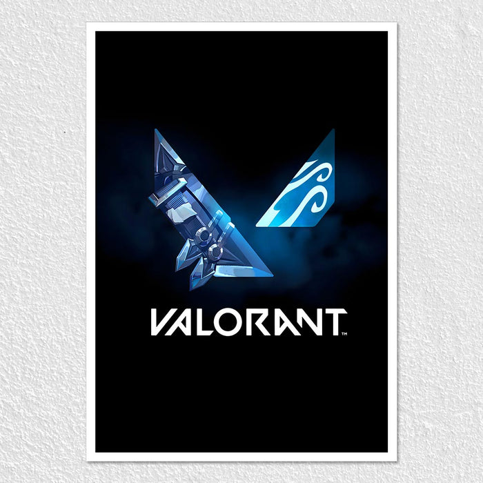 Luminous Blue Valorant Poster - Get Yours Now