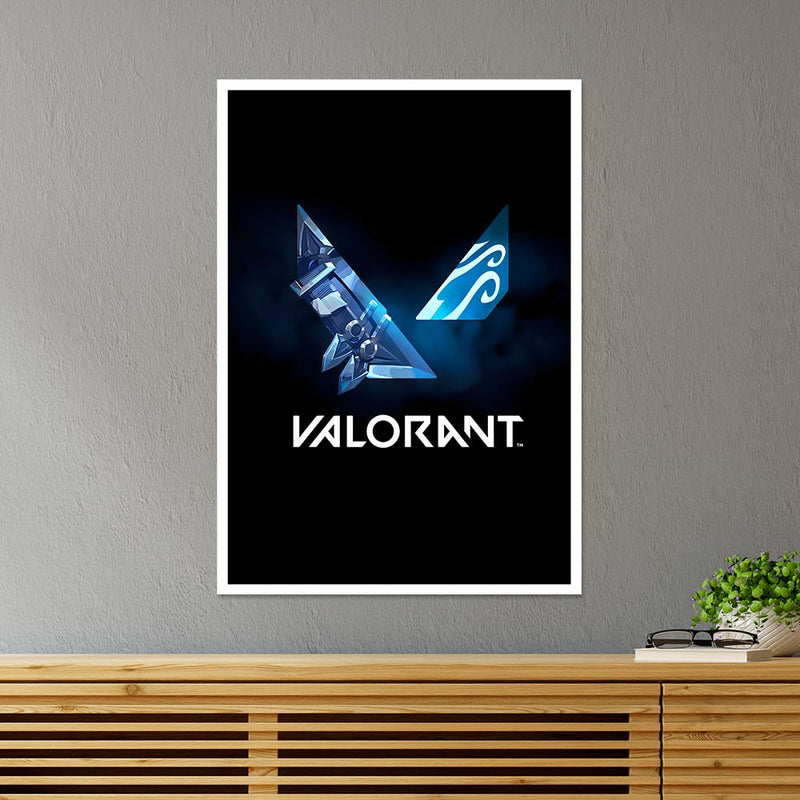Luminous Blue Valorant Poster - Get Yours Now