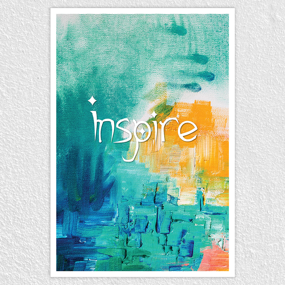 Inspire Your Space: Motivational Poster