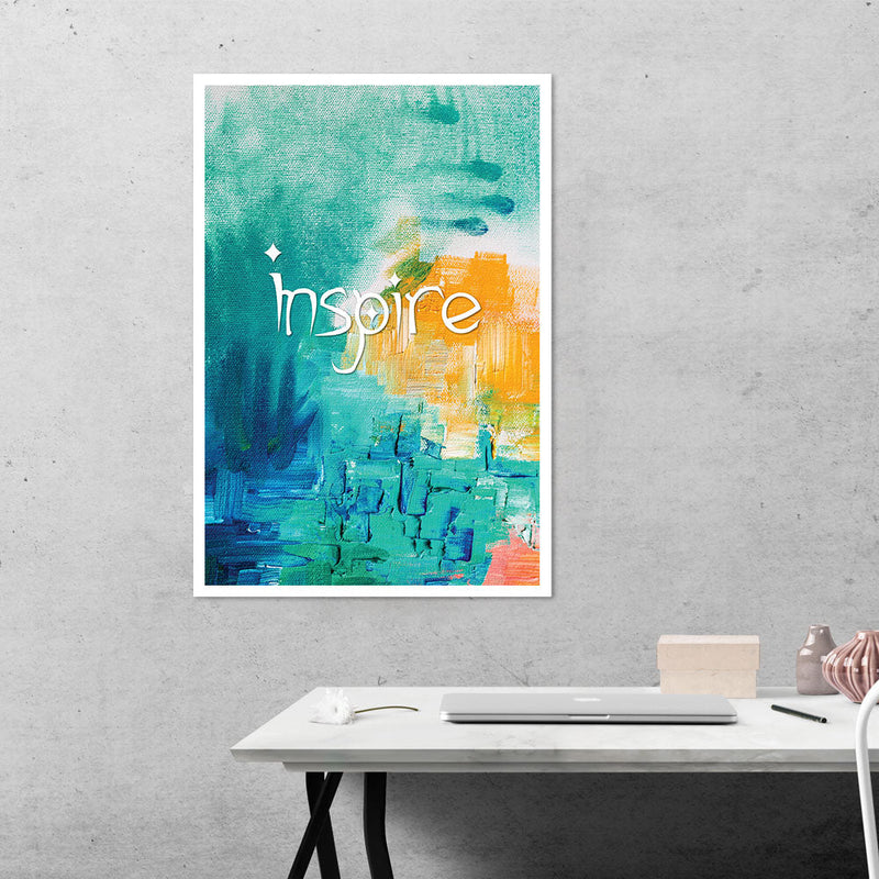 Inspire Your Space: Motivational Poster