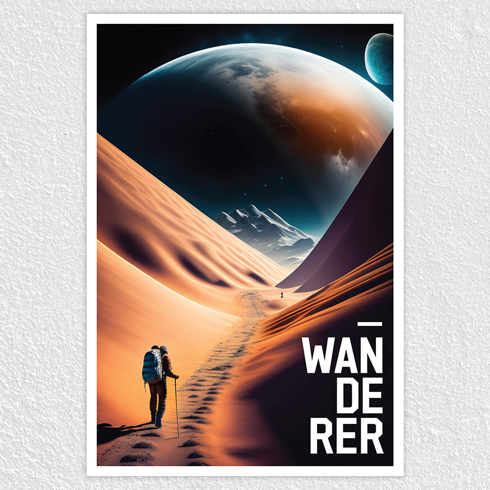 Wander Freely: Motivational Poster