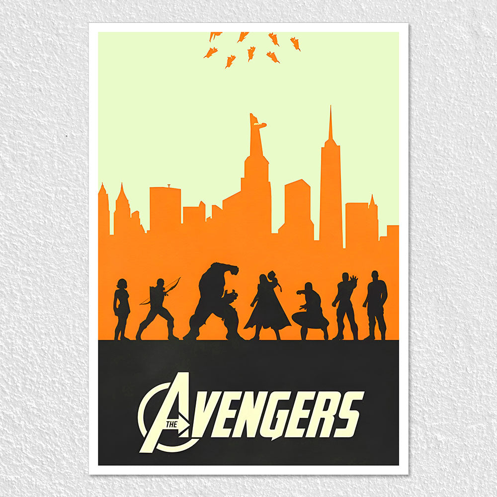 Avengers in City - Epic Ensemble Poster