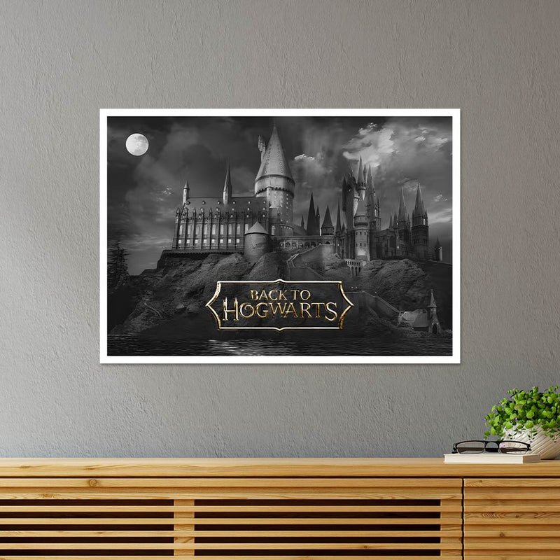Back to Hogwarts Movies Poster - Harry Potter School Art