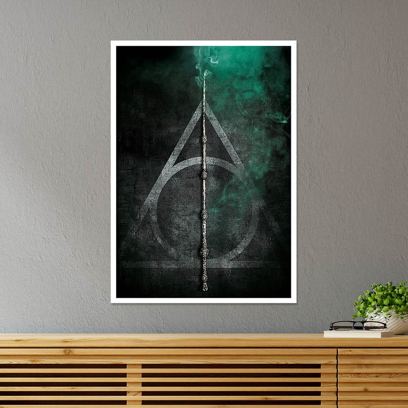 Deathly Hallows Movies Poster - Harry Potter Art