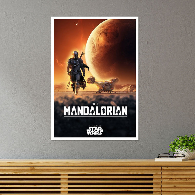 The Mandalorian - Star Wars Saga Poster