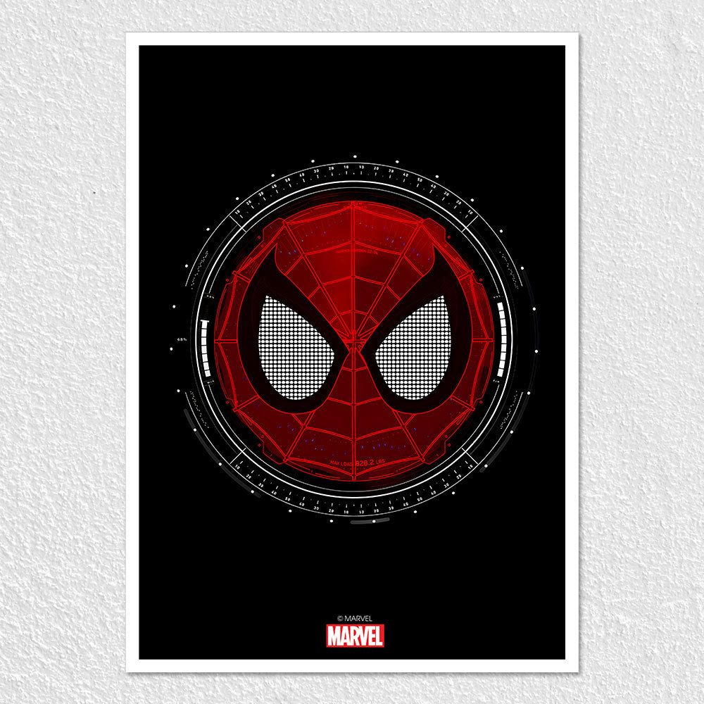 Spider Man's Mask - Iconic Web-Head Poster