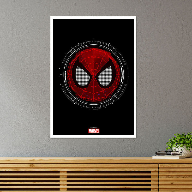 Spider Man's Mask - Iconic Web-Head Poster