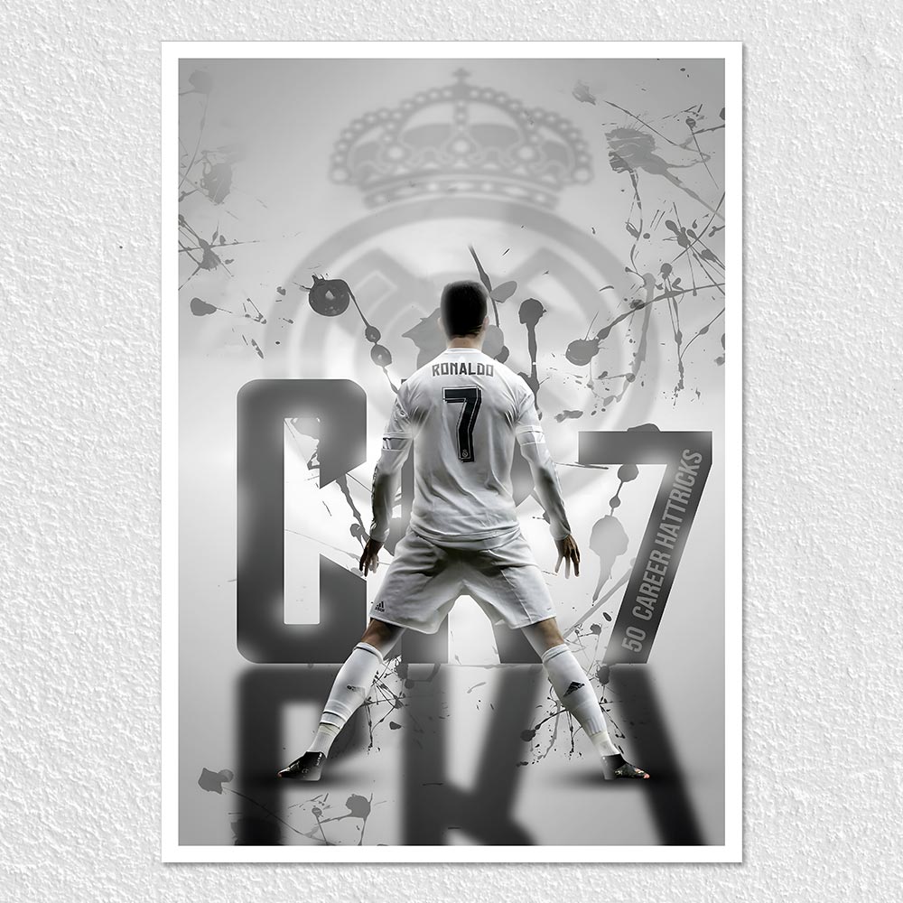 CR7 King of Football Poster - Official Merchandise