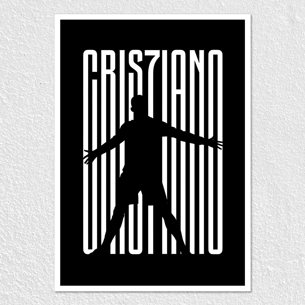 The Power of Ronaldo Poster - Inspirational Print