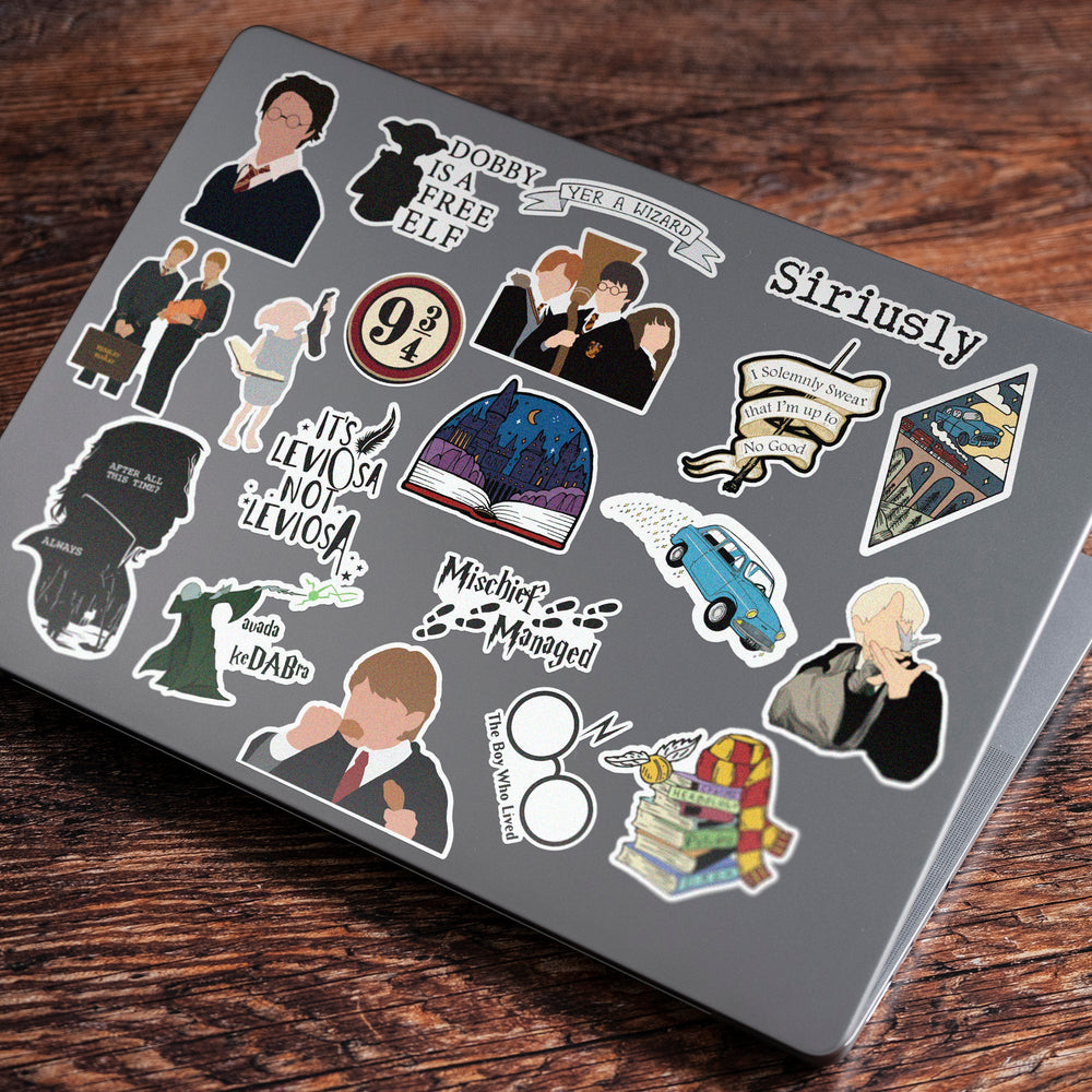 Magic Awaits: Collect 20 Harry Potter Stickers - Pack 1 for Wizards and ...