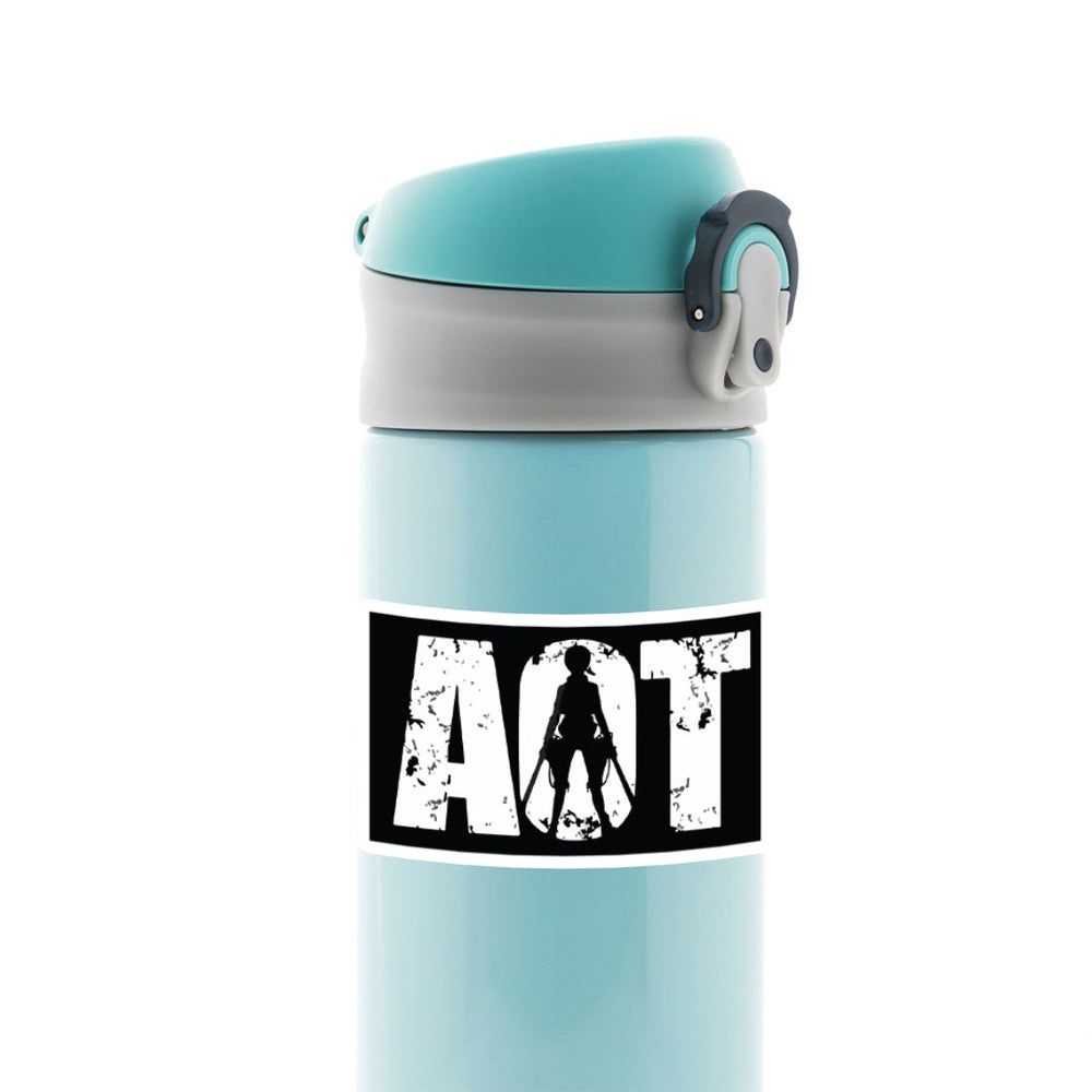 AOT Eren Silhouette Sticker - Embrace the Power of the Attack on Titan ...