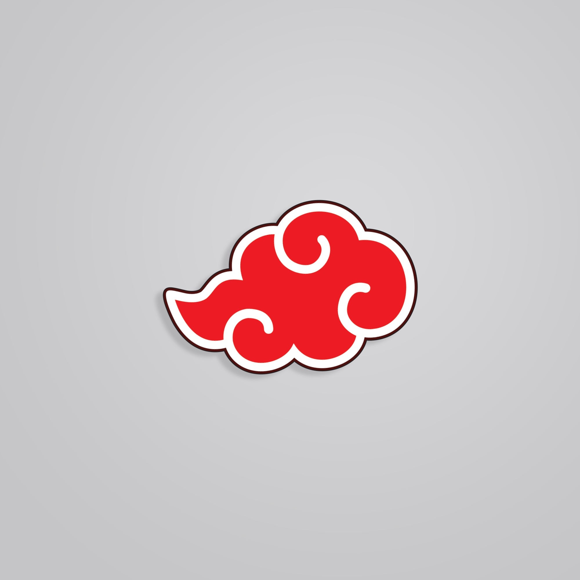 Embrace the Shadows with Akatsuki Logo Stickers - Symbolic and ...
