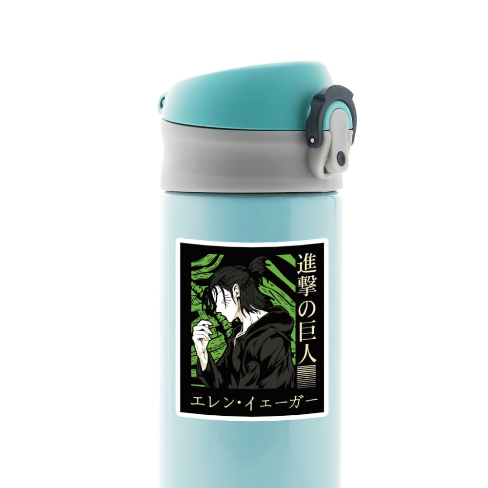 Attack on Titan Eren Yeager Anime Sticker - Unleash the Power of the ...