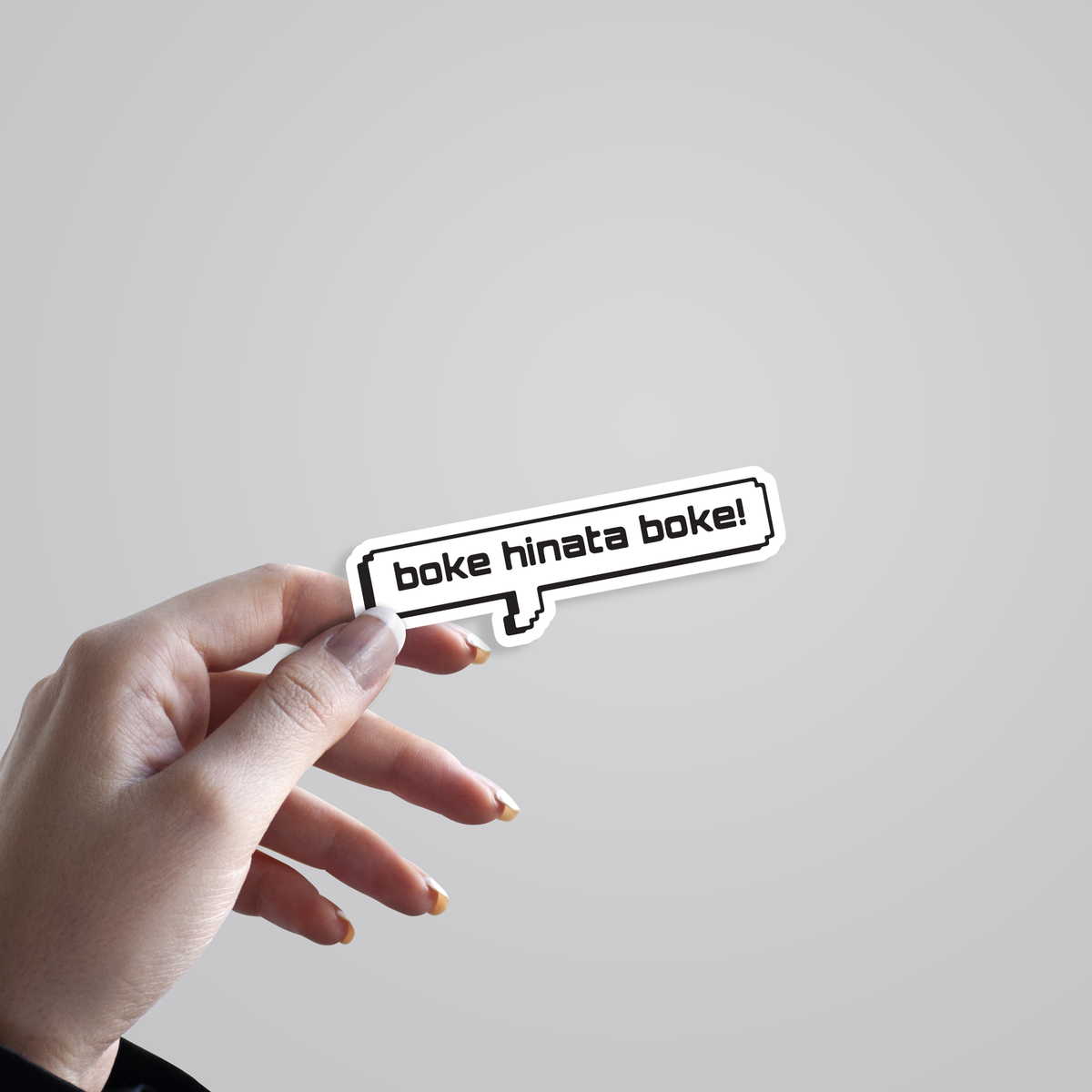 Spread Laughter with 'Boke Hinata Boke' Stickers - Hilarious and ...