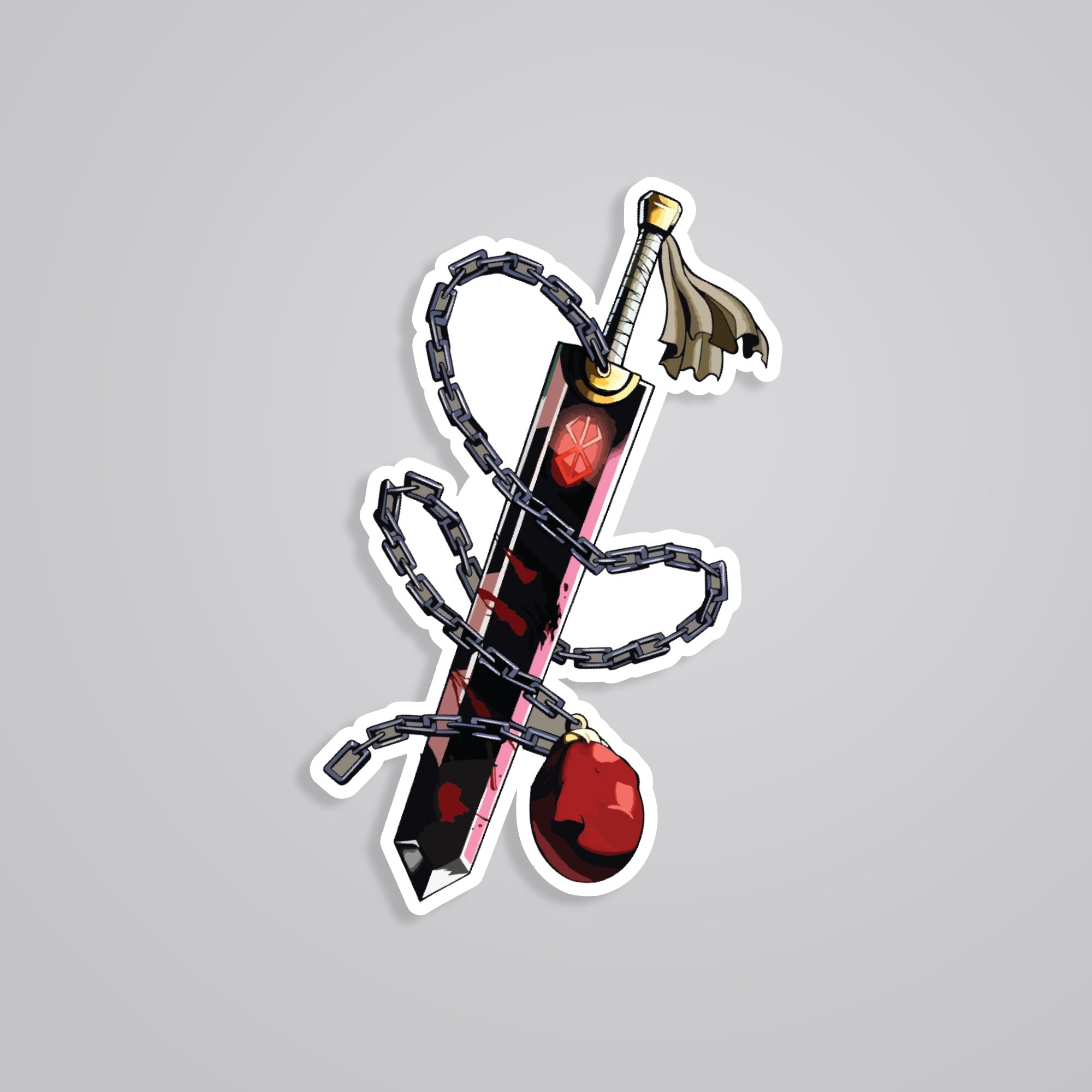 Embrace the Epic with Our Dragon Slayer Berserk Anime Sticker - Unleash ...