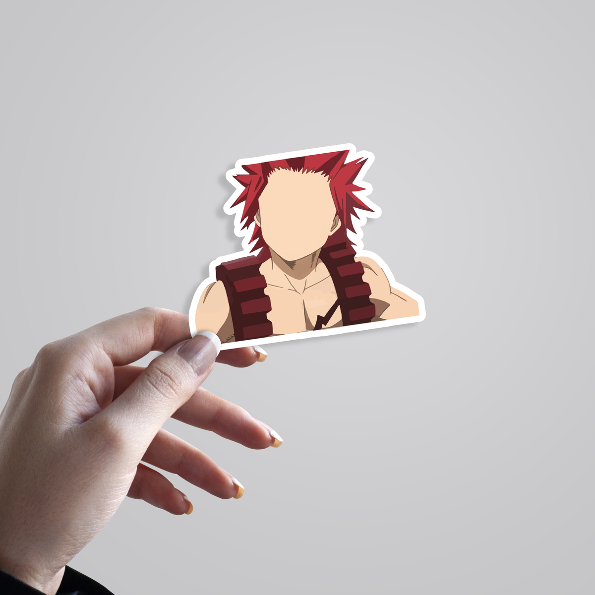Unleash Unbreakable Will with Eijiro Kirishima Stickers - Resilient and ...