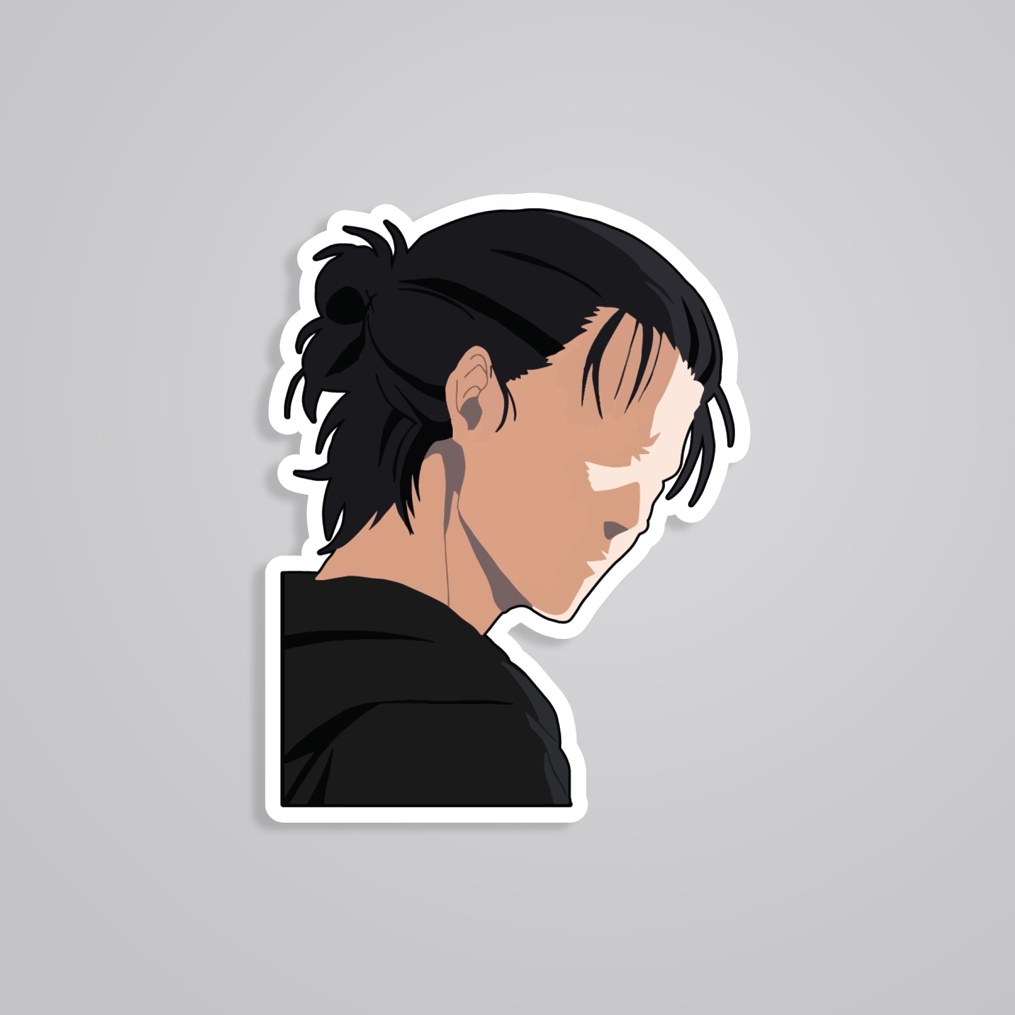 Eren Minimalist AOT Sticker - Subtle Tribute to the Titan Shifter Legend