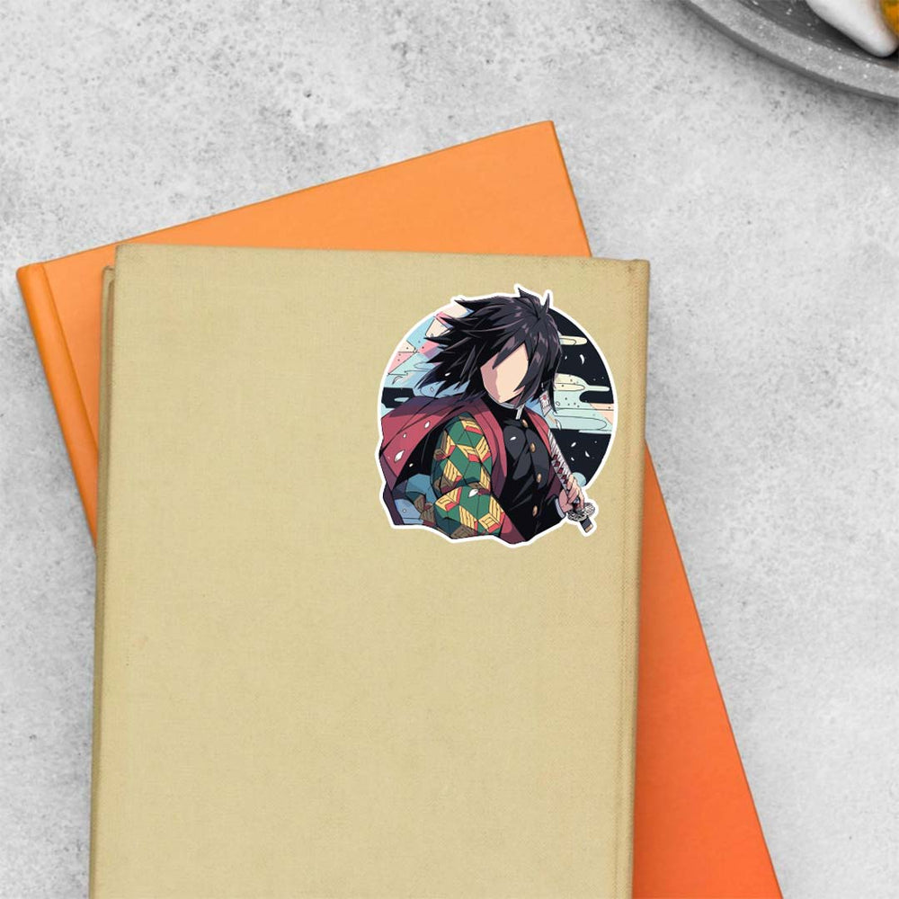 Giyu Tomioka Anime Stickers - Exclusive Design