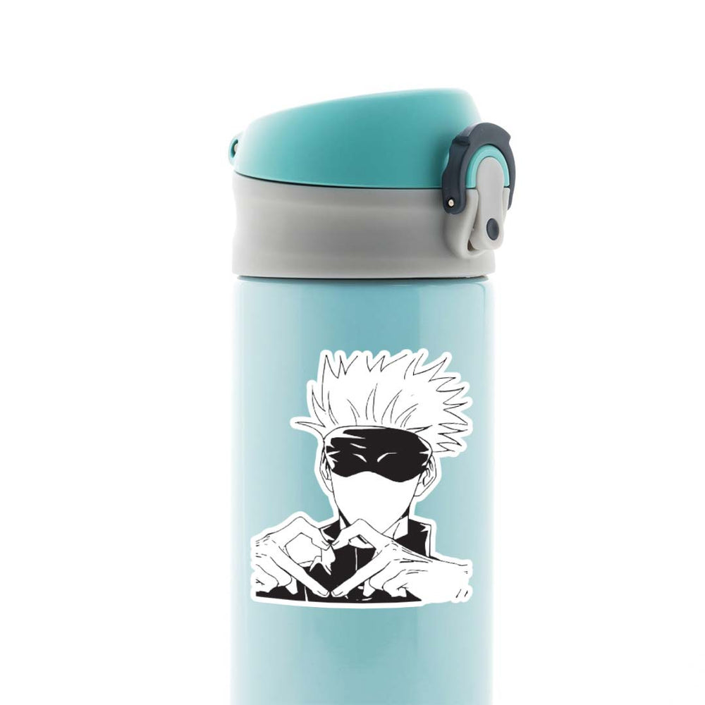 Heart Sign Gojo Anime Stickers - Order Now