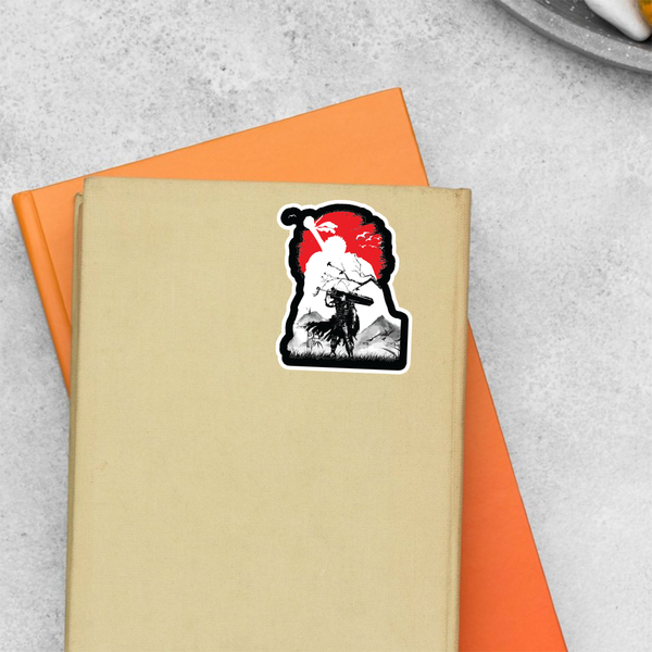 Guts Silhouette Stickers - Embrace the Shadows