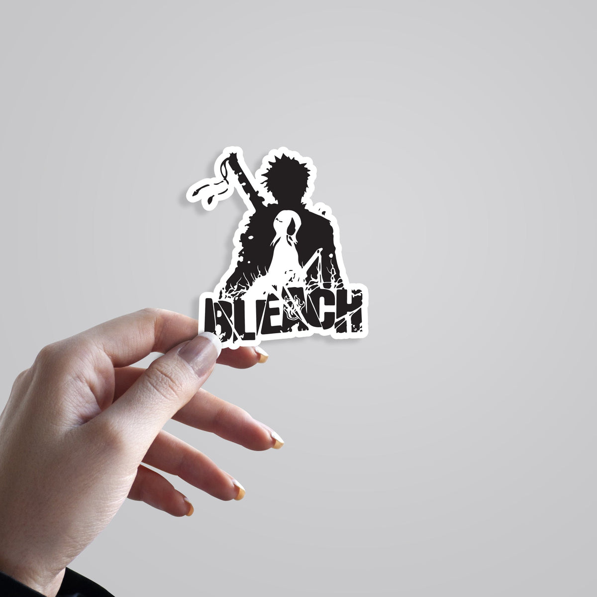 Ichigo & Rukia Bleach Anime Sticker – Show Your Love for Soul Reapers
