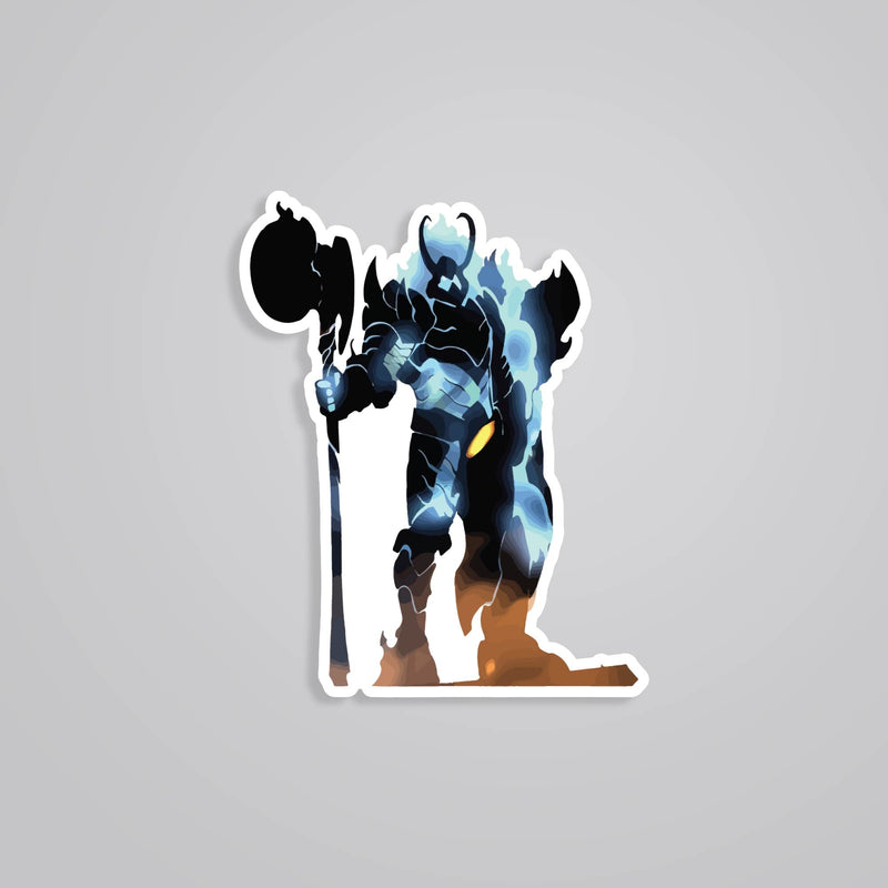 Iron Solo Leveling Stickers - Decorate Your Gear