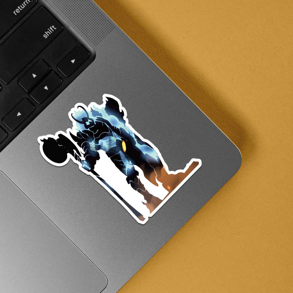 Iron Solo Leveling Stickers - Decorate Your Gear