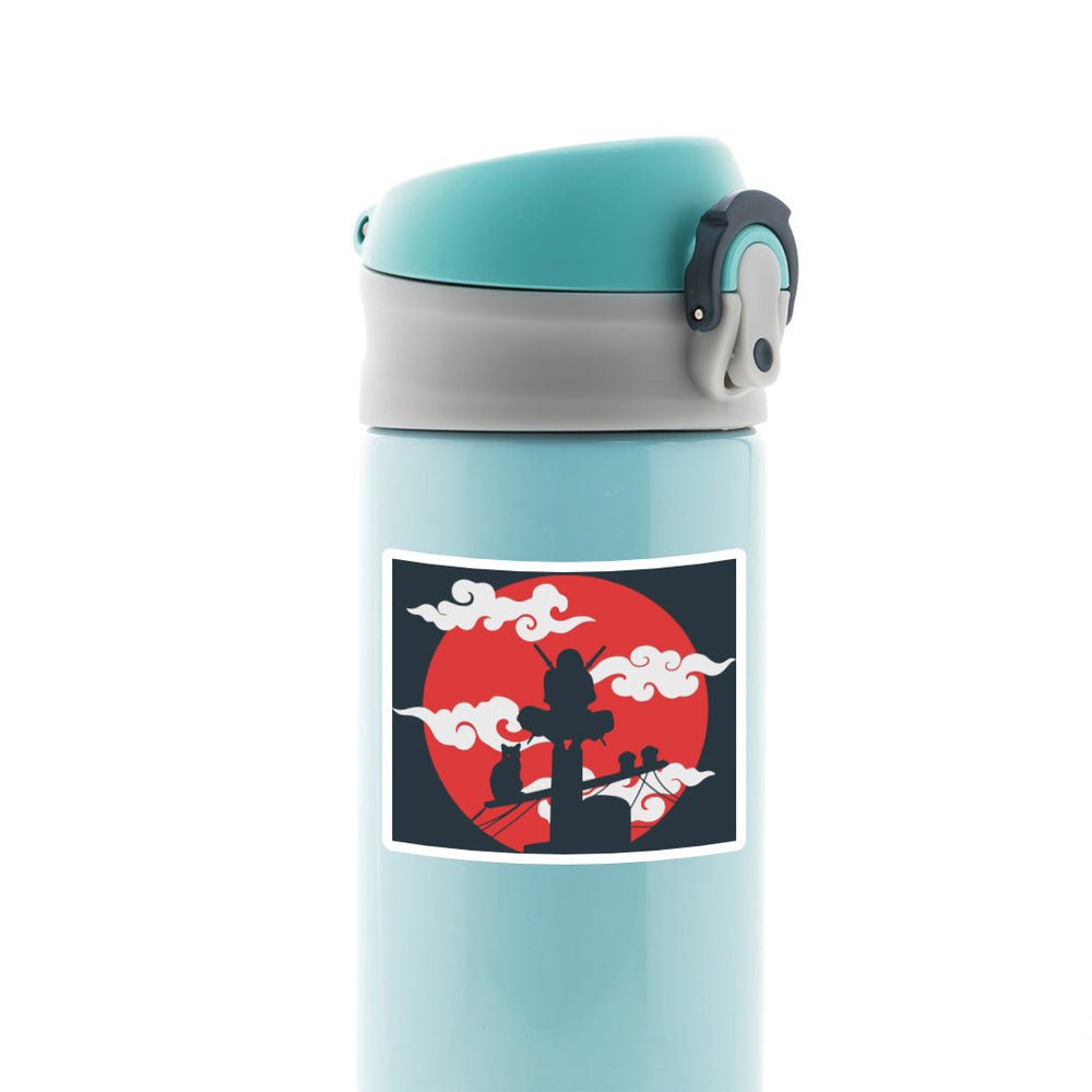 Itachi Uchiha Naruto Anime Stickers - Unleash the Sharingan's Elegance