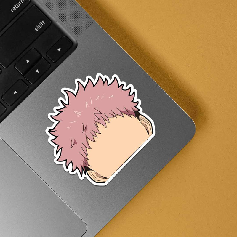 Minimalist Yuji Anime Stickers - Order Now