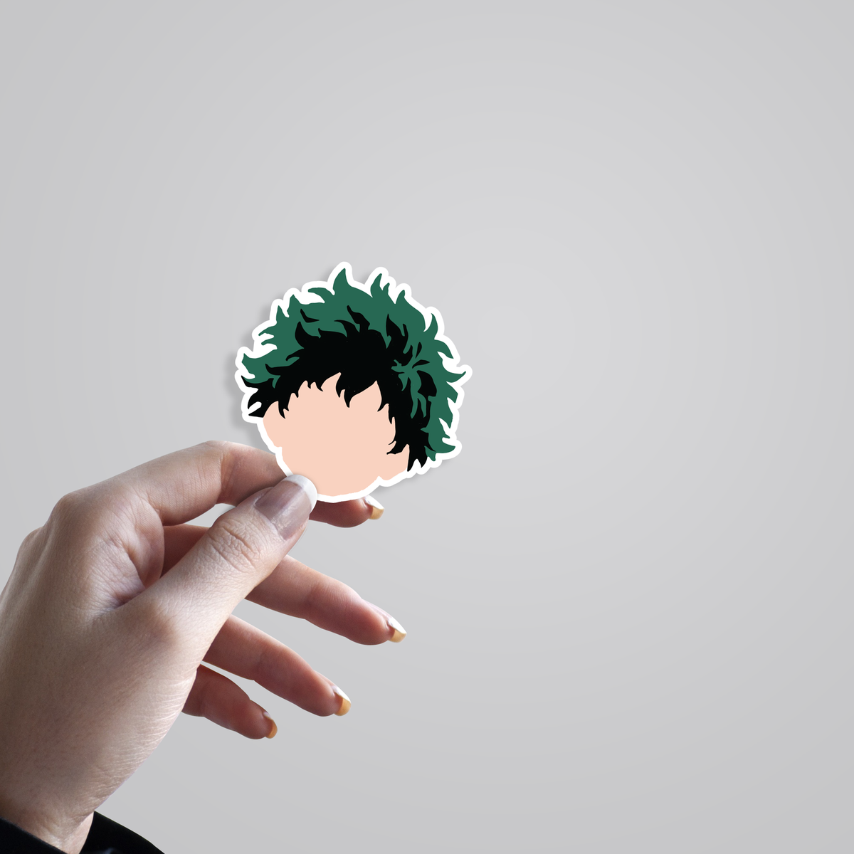 Embrace Heroic Aspirations with Izuku Midoriya Stickers - Inspirational ...