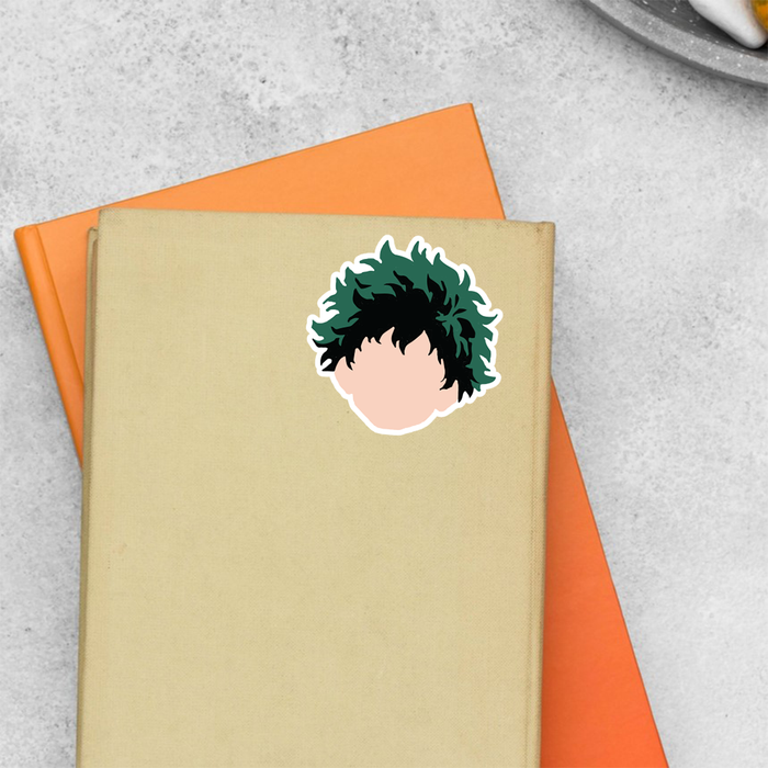 Embrace Heroic Aspirations with Izuku Midoriya Stickers - Inspirational ...