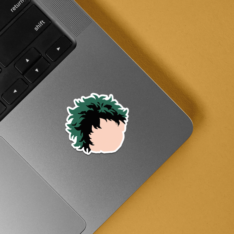 Embrace Heroic Aspirations with Izuku Midoriya Stickers - Inspirational ...