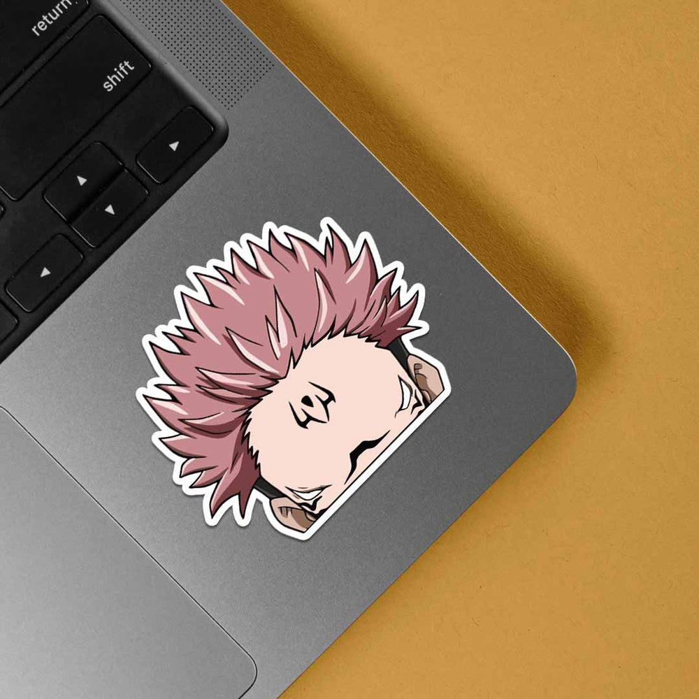 JJK Ryomen Sukuna Minimalist Stickers - Decorate Now