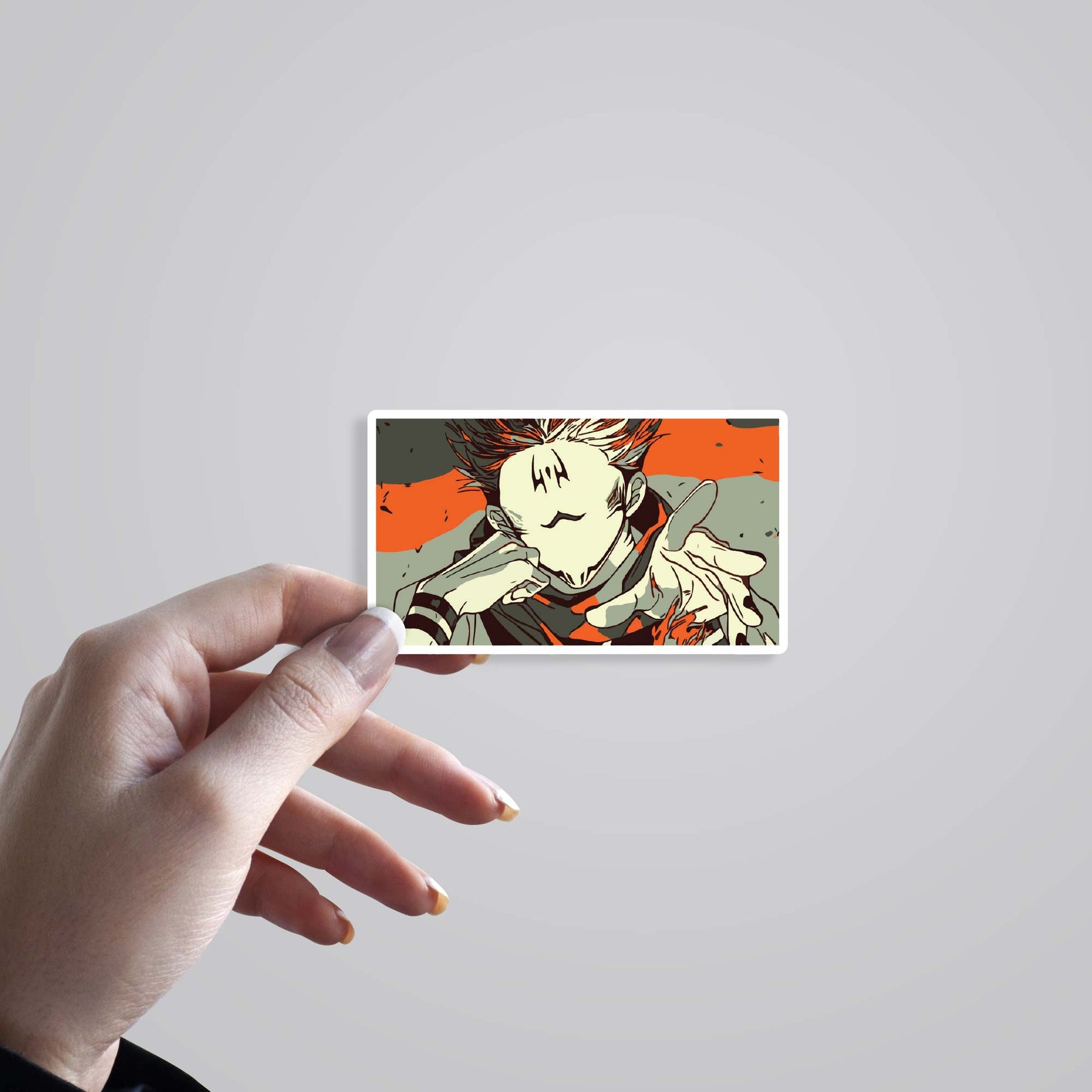 Sukuna Frame Anime Stickers - Limited Edition