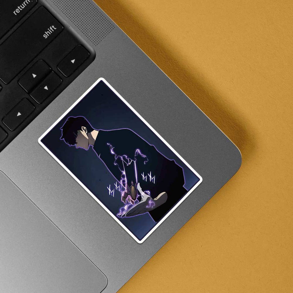 Jin Woo Anime Stickers - Decorate Your Accessories