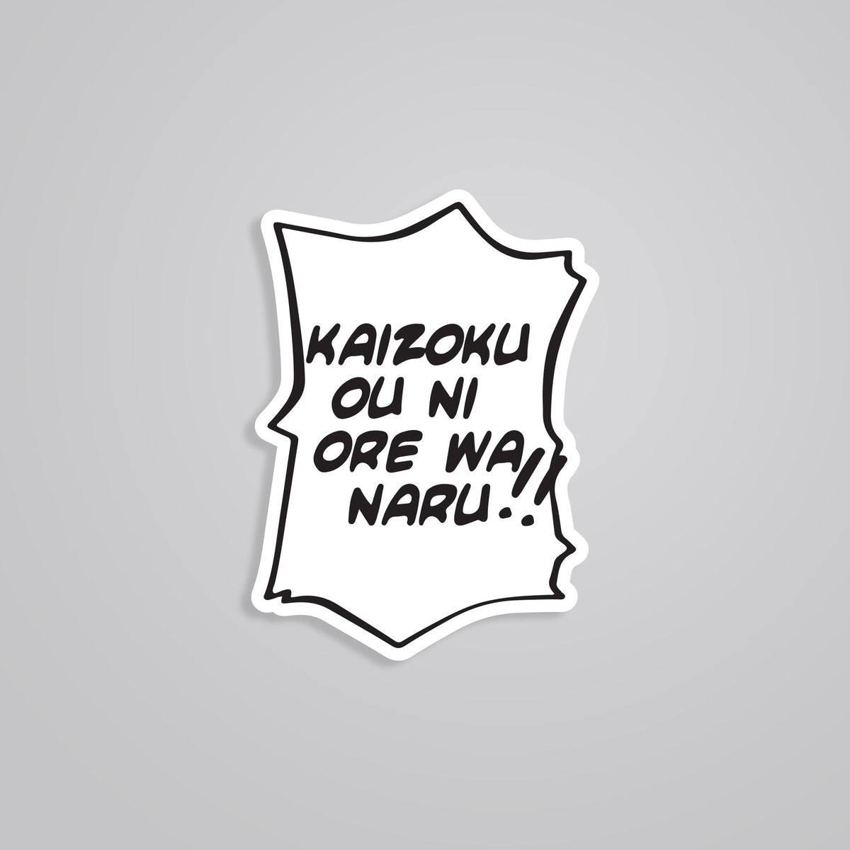 Kaizoku Ou Ni Ore Wa Naru One Piece Anime Stickers - Unleash Your ...